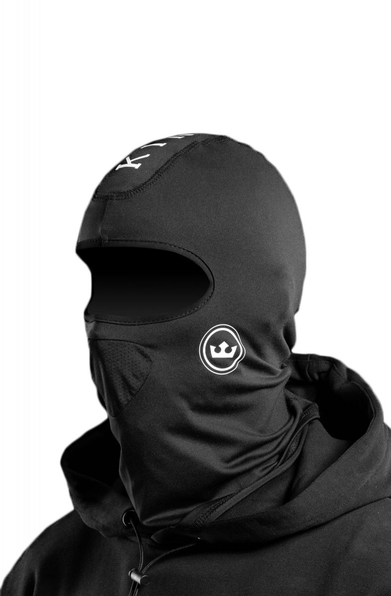 Plain Black Full Face Mask