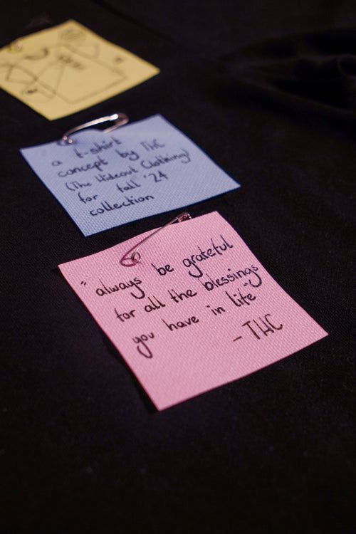 HIDEOUT Sticky Notes Tee THC-ST-SW-BLACK-1 - Karmaloop