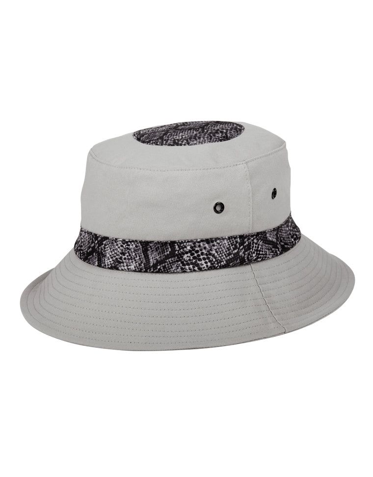 HIDEOUT Snakes & Shapes Reversible Bucket Hat THC-SN-OB ...