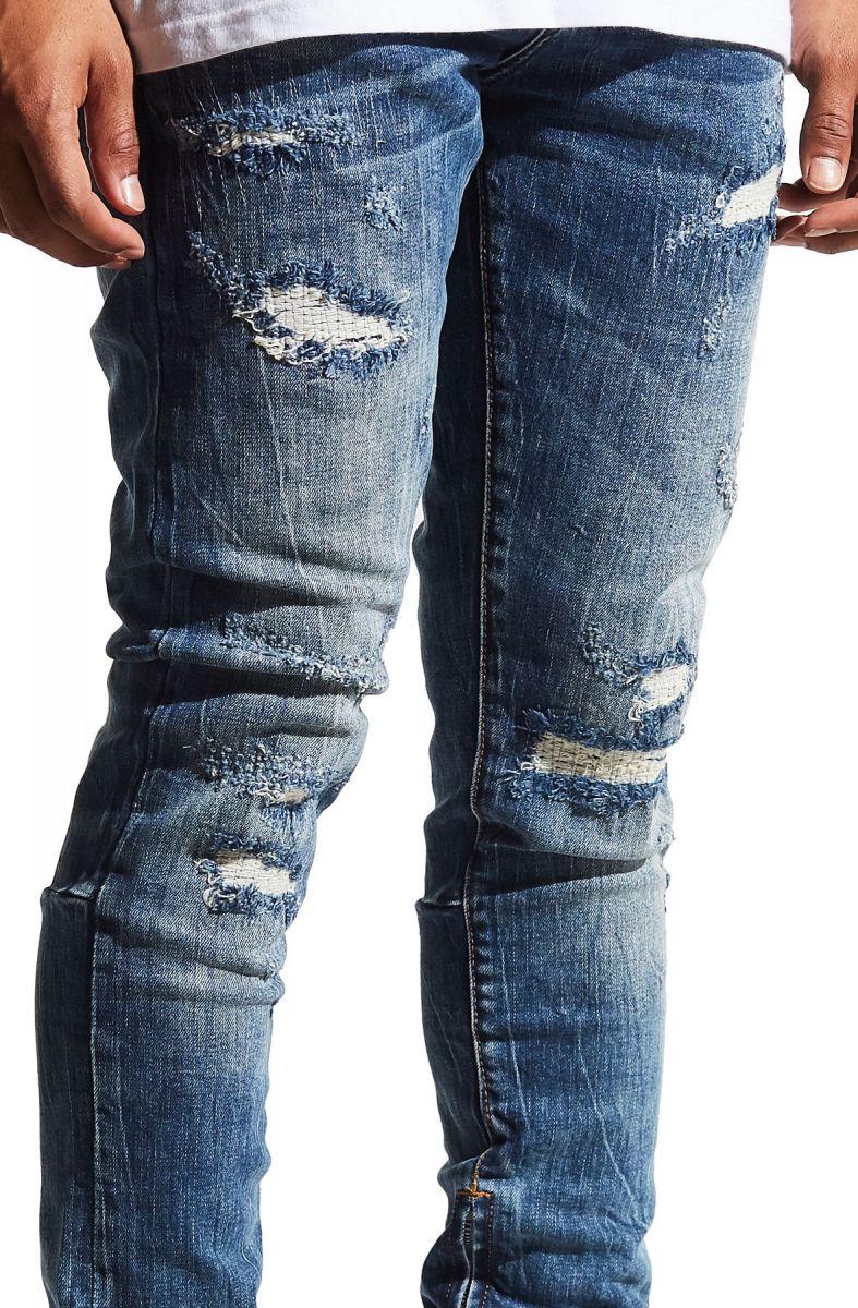 CRYSP The Pacific Denim in Mid Blue CRYSQS18-208 - Karmaloop