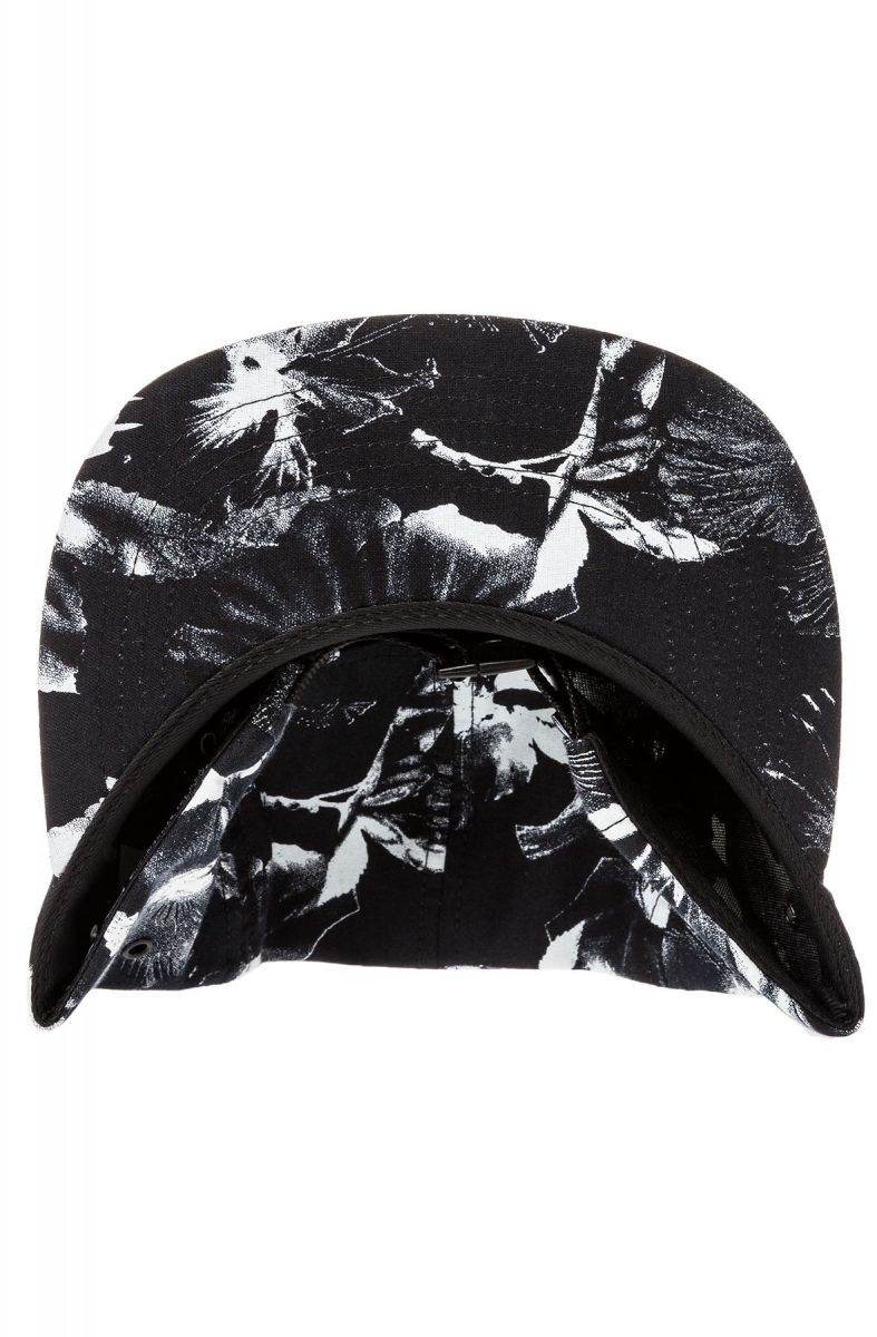 HUF Hat Floral 5 Panel in Black