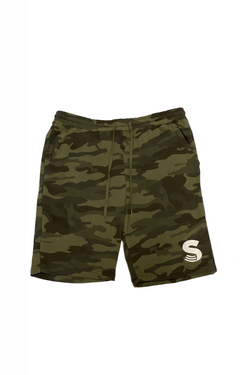 STREET DREAMS Survival Logo Shorts SL0944CAM - Karmaloop
