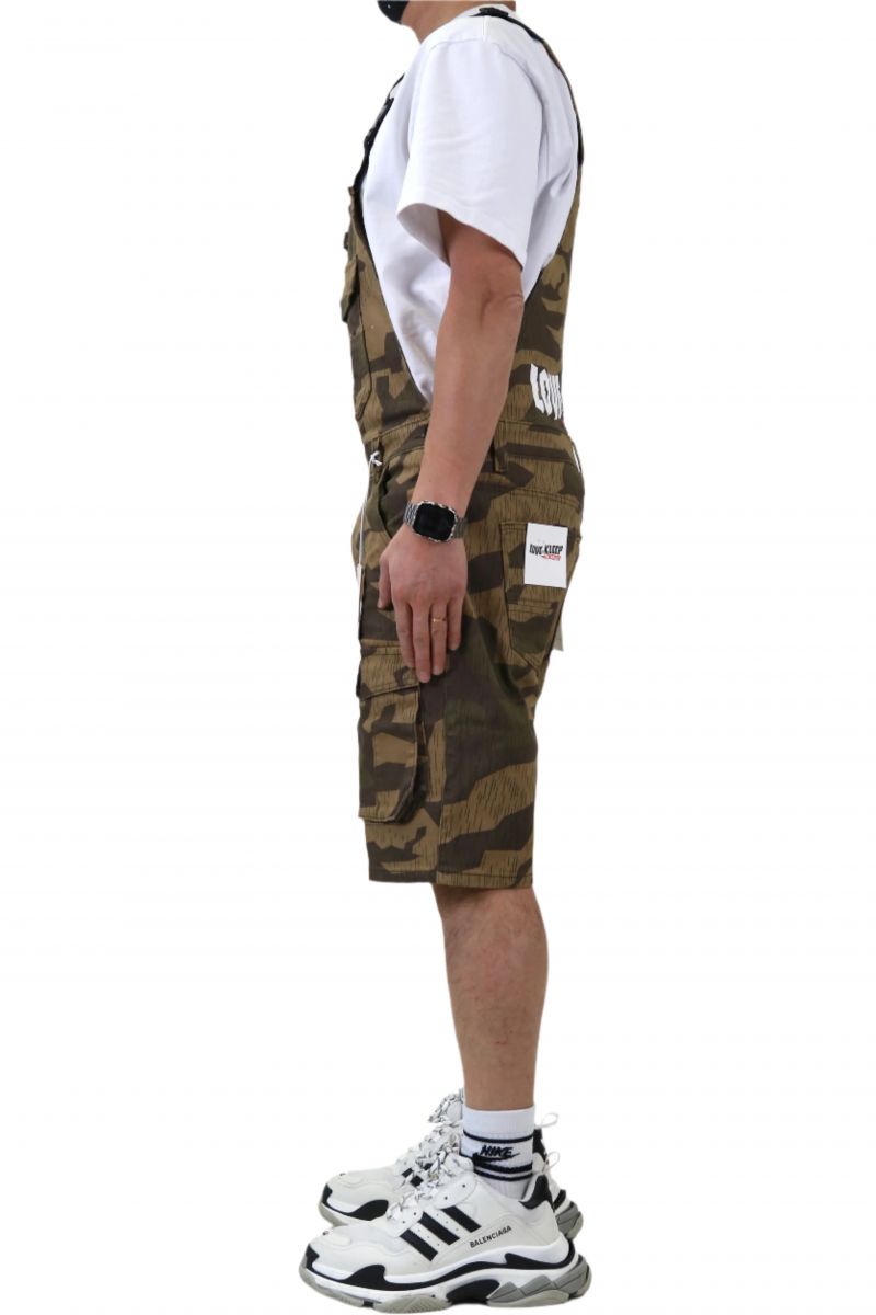 KLEEP KILO Fine Twill Overall Short Pants KOA1001-KILO - Karmaloop
