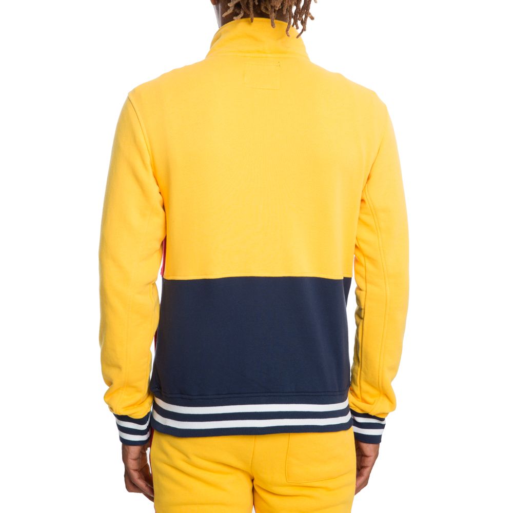 FBRK FULL ZIP TRACK JACKET JG 8754 YE - Karmaloop