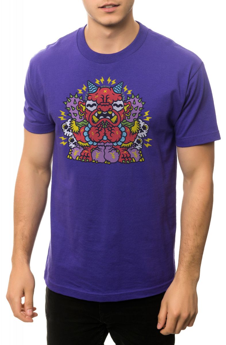 PEACHMUNKEY The AKA Tee in Purple PM-SV-AKA-TEE-PUR - Karmaloop