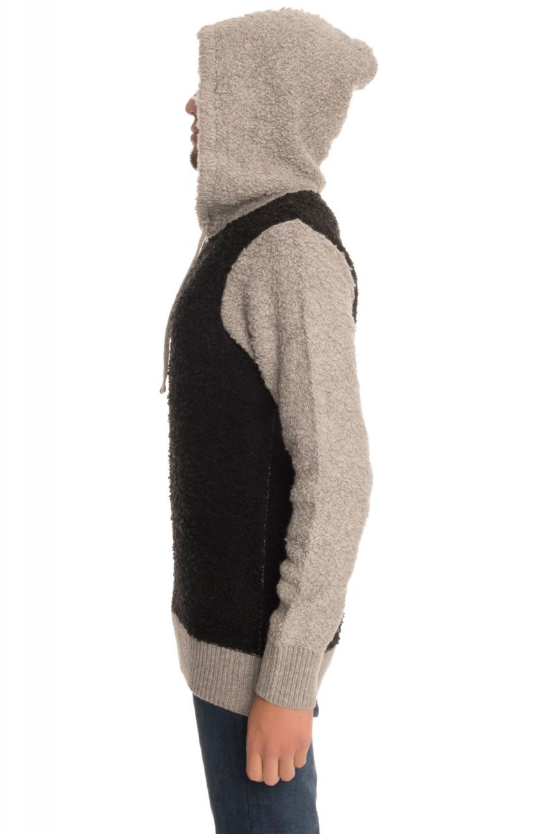DOPE The Loop Knit Pullover Hoodie in Black D0915-J212-BLK - Karmaloop