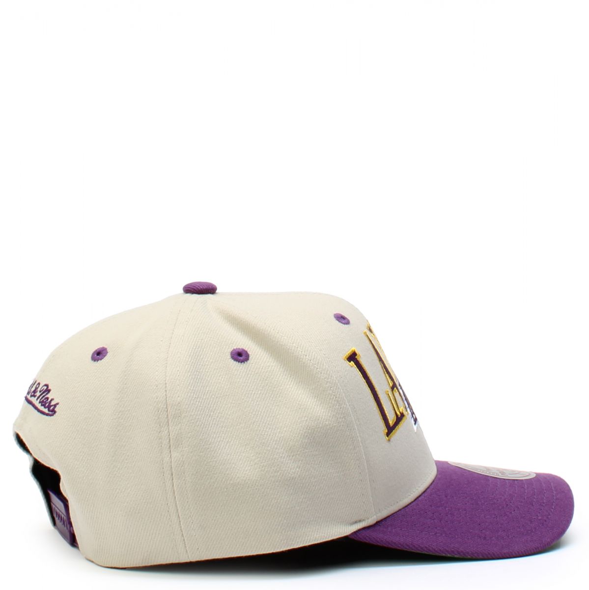 MITCHELL & NESS Lakers Crown Snapback 6HSSLD21155-LALOFWH - Karmaloop