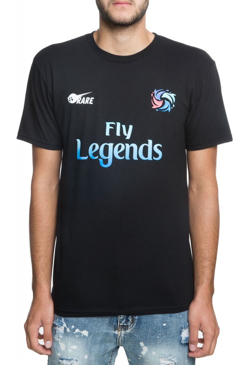 PINK DOLPHIN The Fly Legends 18 Tee in Black OH11811FLBL - Karmaloop