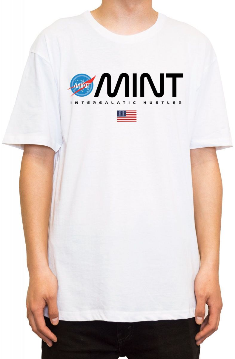 MINT Mint Space Tee White MTNASA-WT - Karmaloop