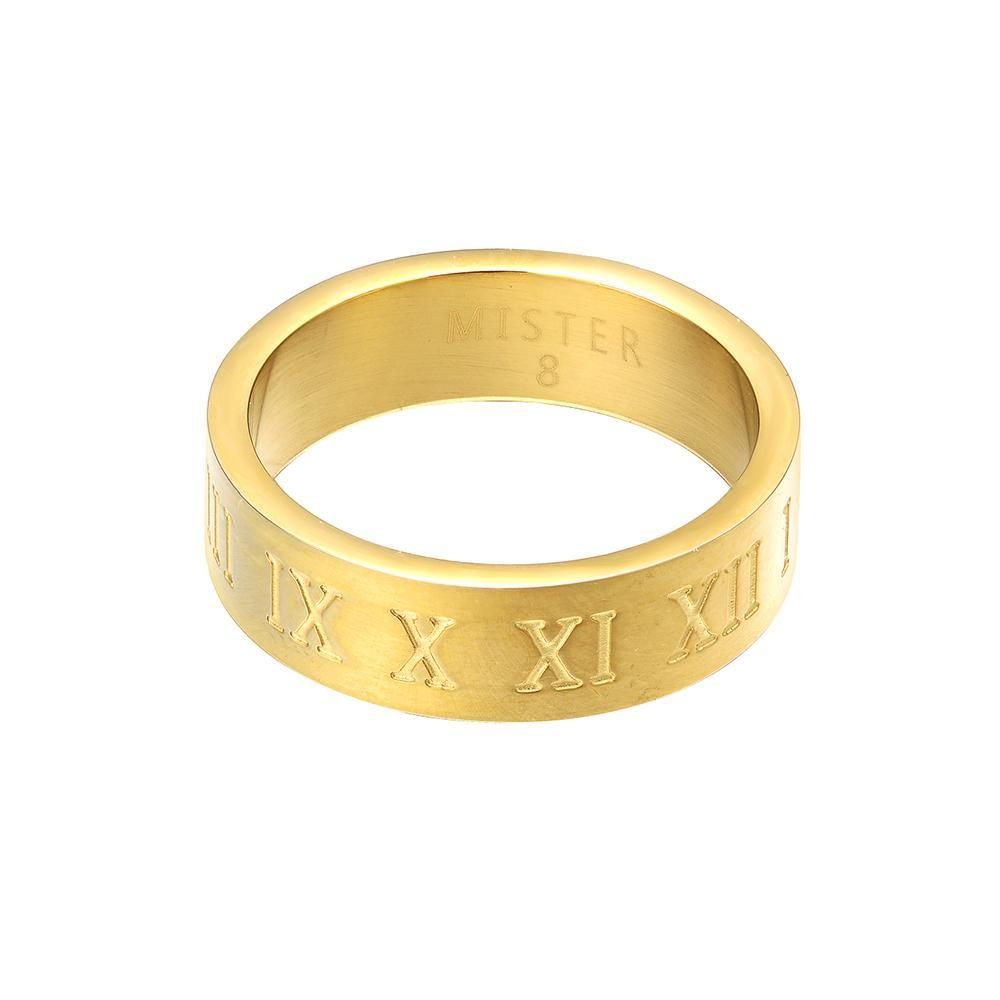 MISTER Roman Ring Gold SKU-MRRO-GOLD - Karmaloop