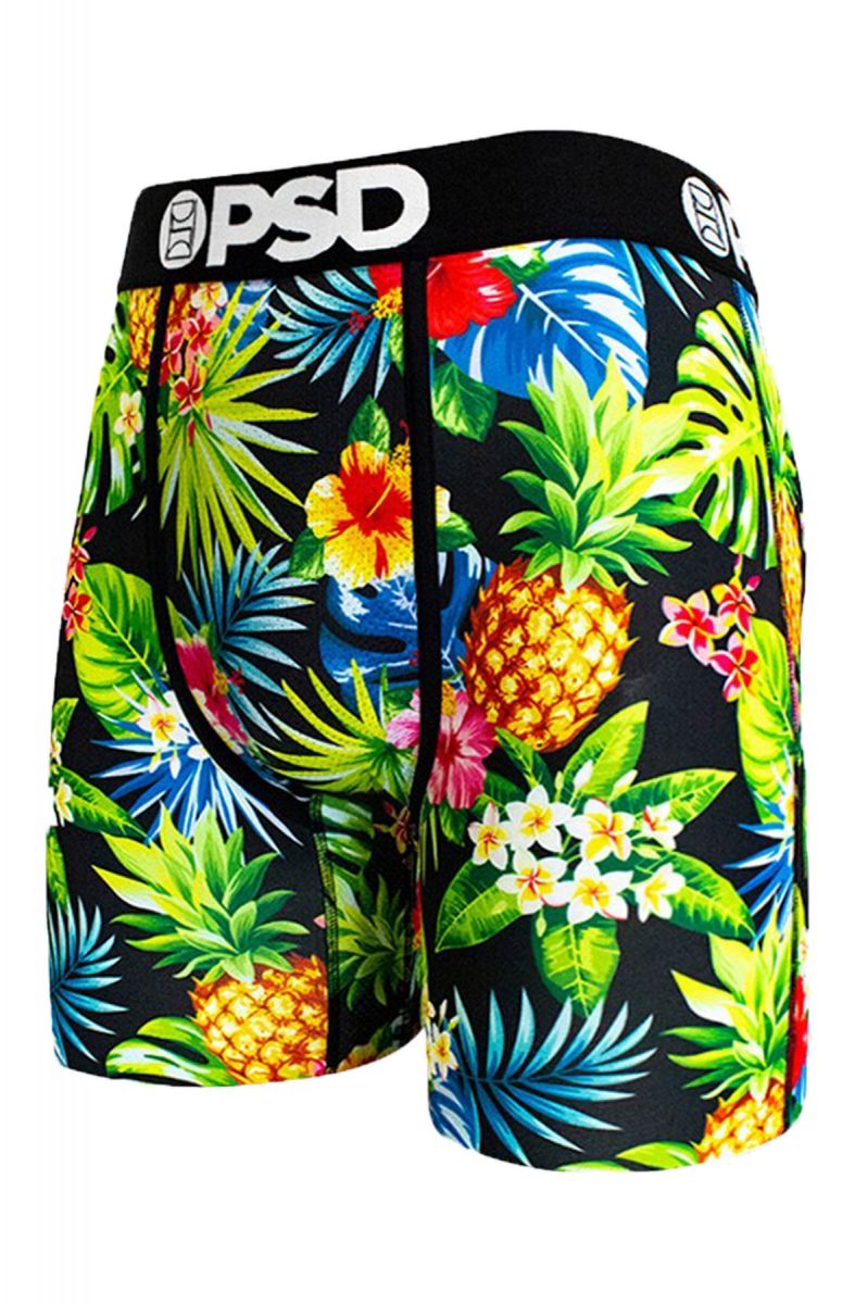 PSD UNDERWEAR Tropical Pineapple Boxer Briefs E11911022 - Karmaloop