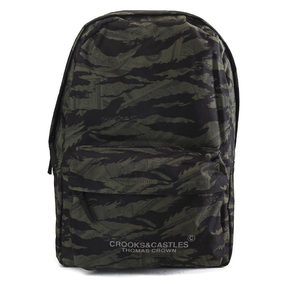 CROOKS AND CASTLES Camouflage Backpack I1581102/MTC - Karmaloop