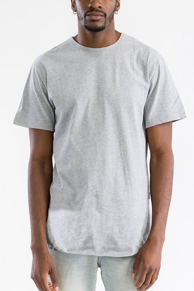 WEIV Classic Scallop Tee 3001C-HEATHERGREY - Karmaloop