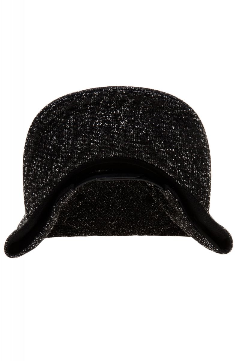 DOPE Hat Knit Metal Logo in Black