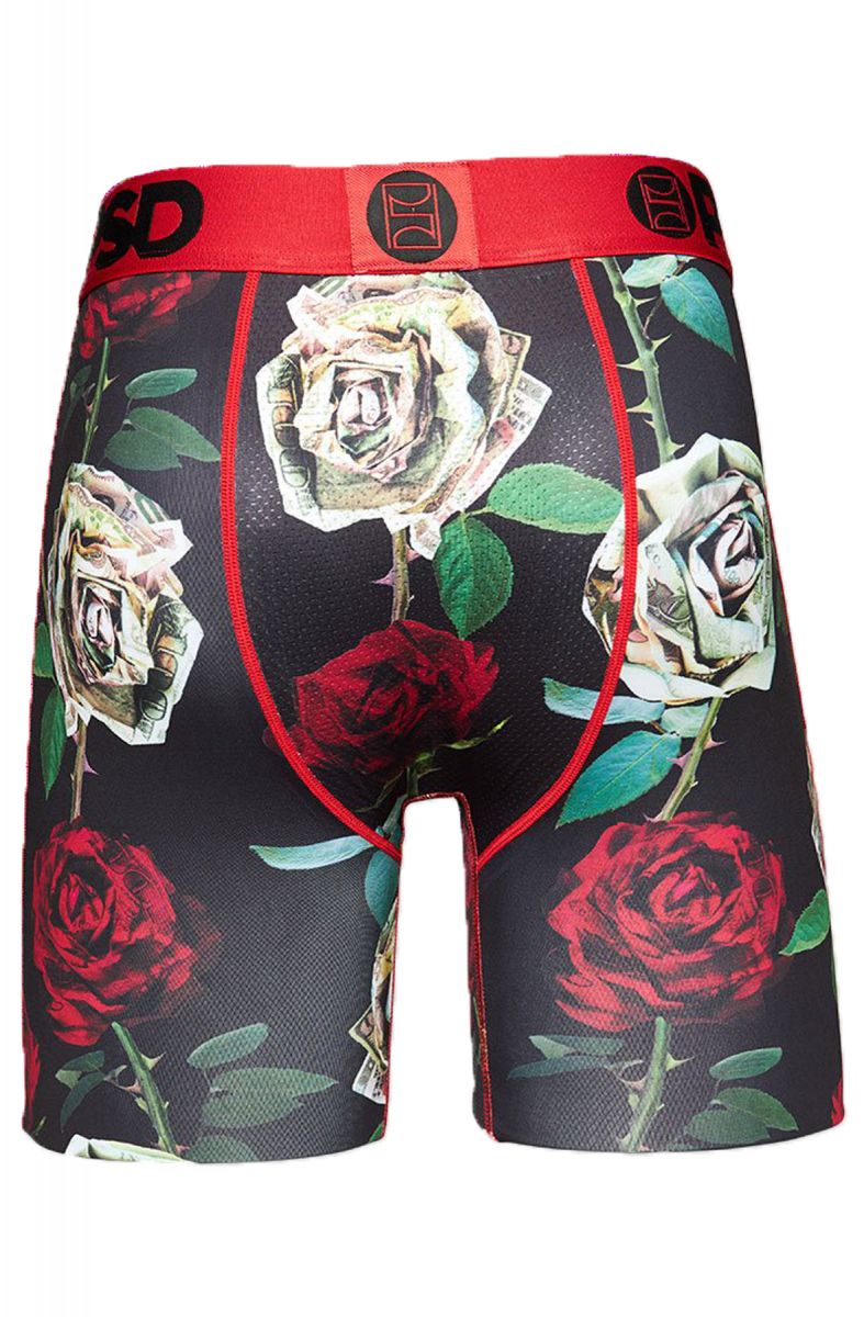 PSD UNDERWEAR 100 Roses Mix Boxer Briefs 221180087 - PLNDR
