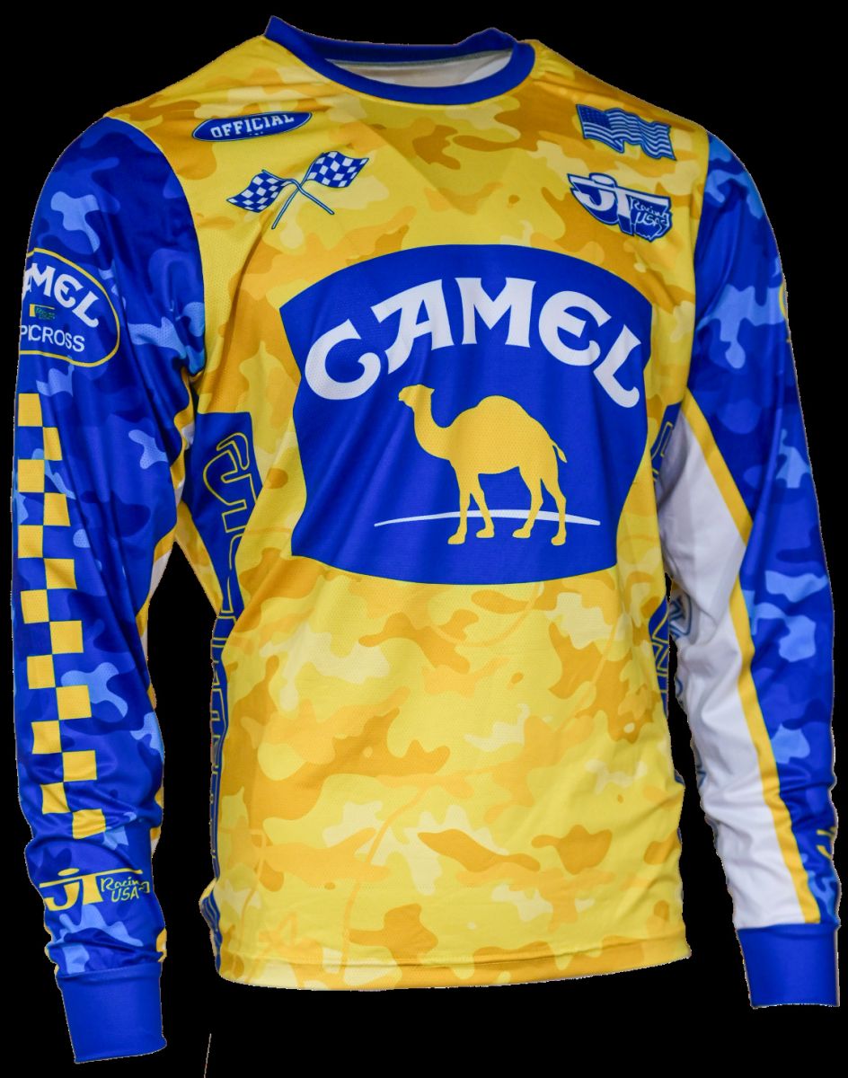 JT RACING Team CAMEL Jersey (Camel Yellow) JTR-AB5E9F - Karmaloop
