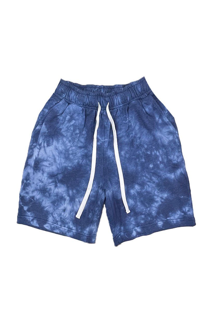 WEIV SPLATTERED TYE DYE SHORTS STD101-BLUE - Karmaloop