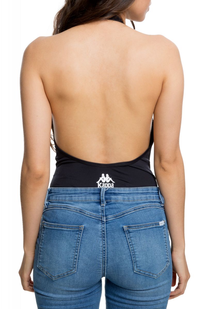 KAPPA Authentic Bolos Body Suit in Black 304I650-005-BLK - Karmaloop