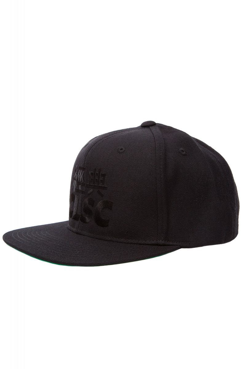 CLSC CO. The Mandarin Snapback Hat in Black CFA15SB-02-BLK - PLNDR