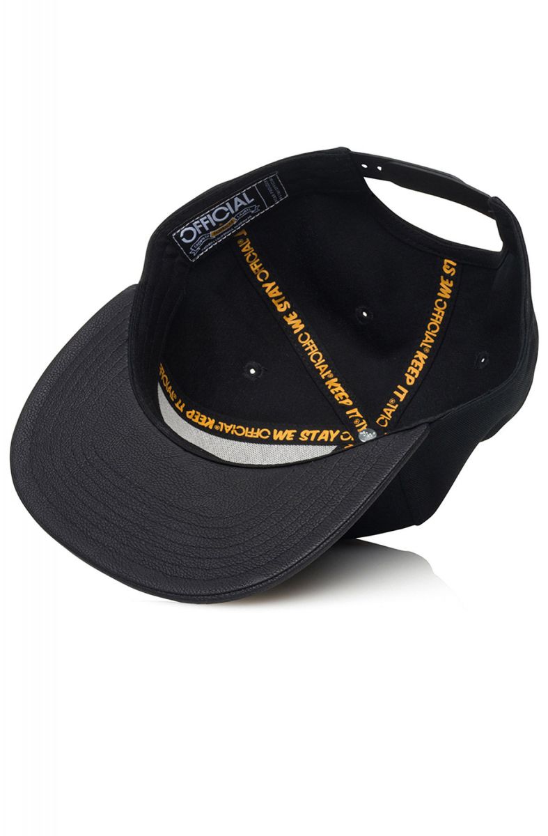 OFFICIAL CROWN OF LAUREL The 1D 2.0 Snapback Hat in Black SP17-6009-BLK ...