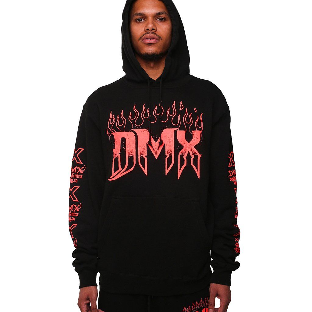 8&9 MFG CO DMX Let Me Fly Hooded Sweatshirt Infrared HDLETMEFLYINF ...
