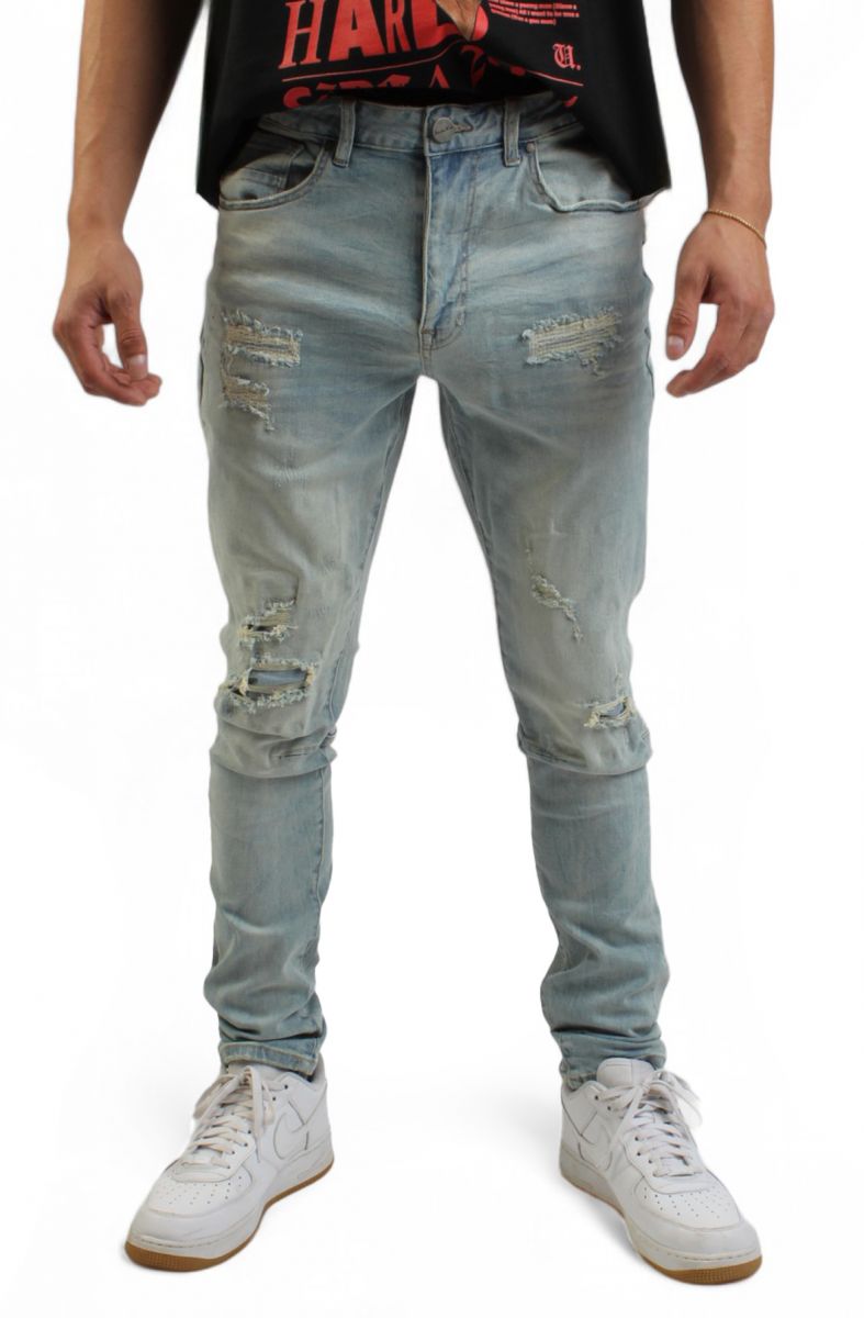 SMOKE RISE Lock Off Jeans JP24101SK-ELM - Karmaloop