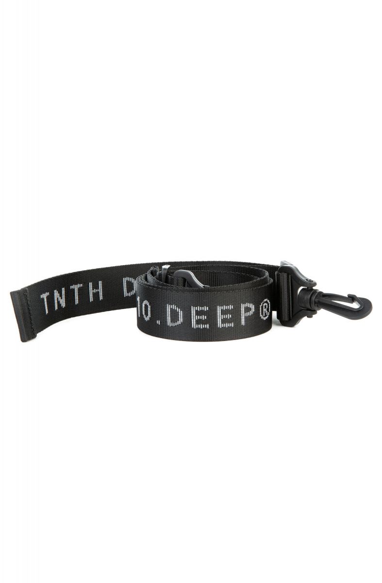 10 DEEP The Division Strap Belt in Black 184TD6903 - Karmaloop