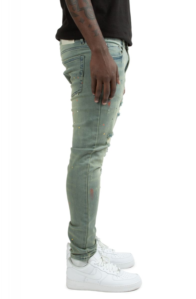 RUNAWAY LOS ANGELES Starr Slate Grey Ripped Jeans RNWY-PP4 - Karmaloop