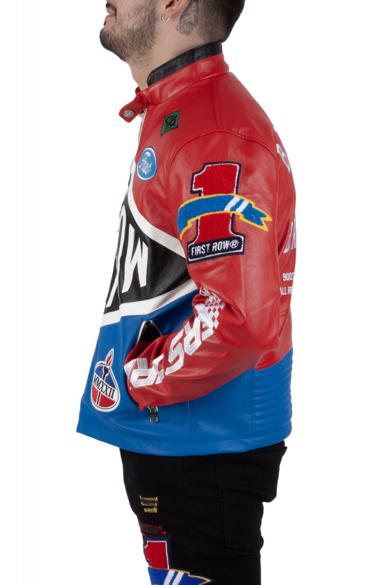 FIRST ROW Racing Diamond Logo Jacket FRJ2032-MULTI - Karmaloop