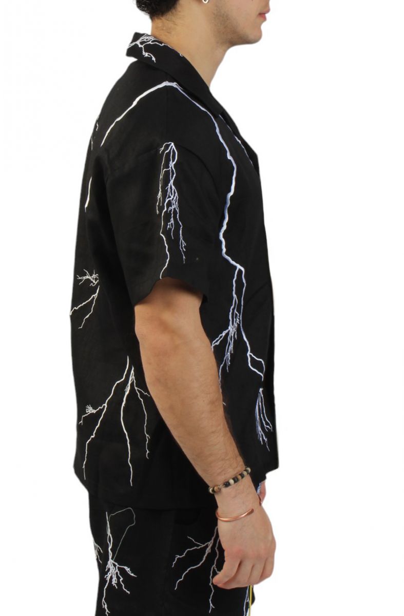 DIET STARTS MONDAY Lightning Button-Up Shirt DSM-PS24-001 - Karmaloop