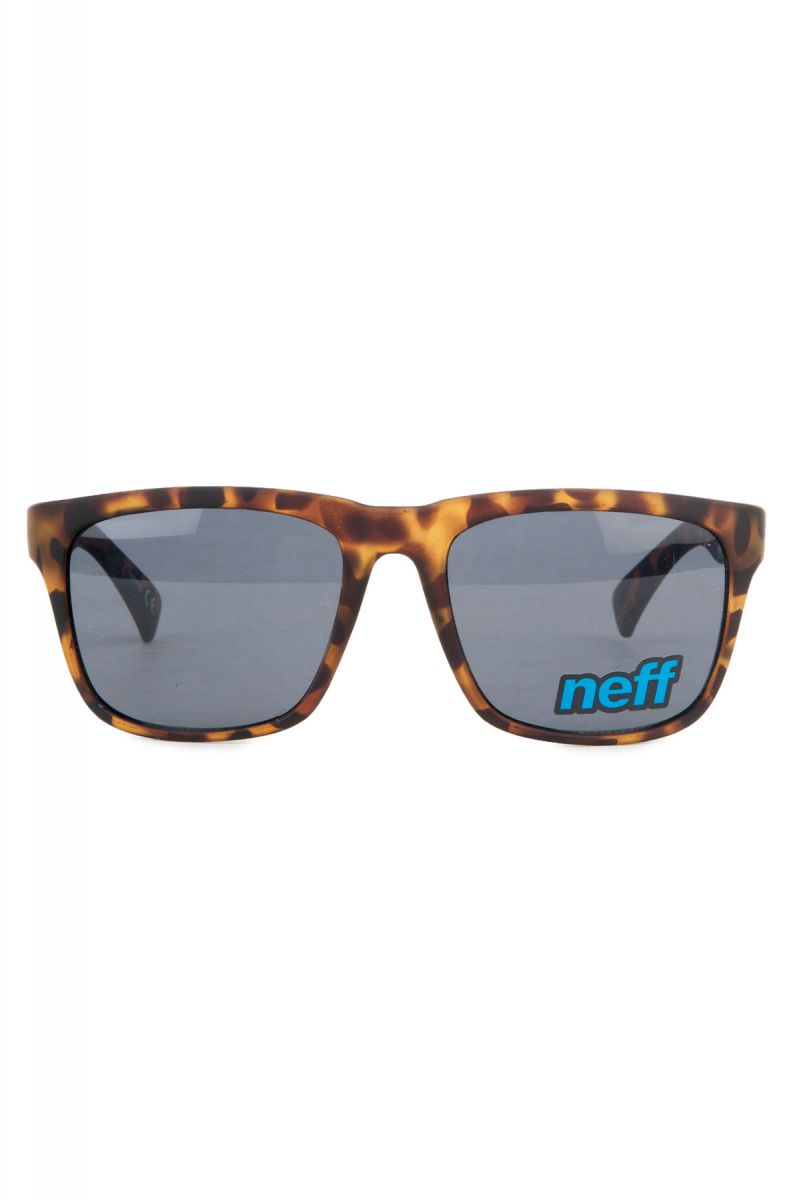 NEFF The Chip Sunglasses in Tortoise with Black Lens NF0302-TTRS - PLNDR