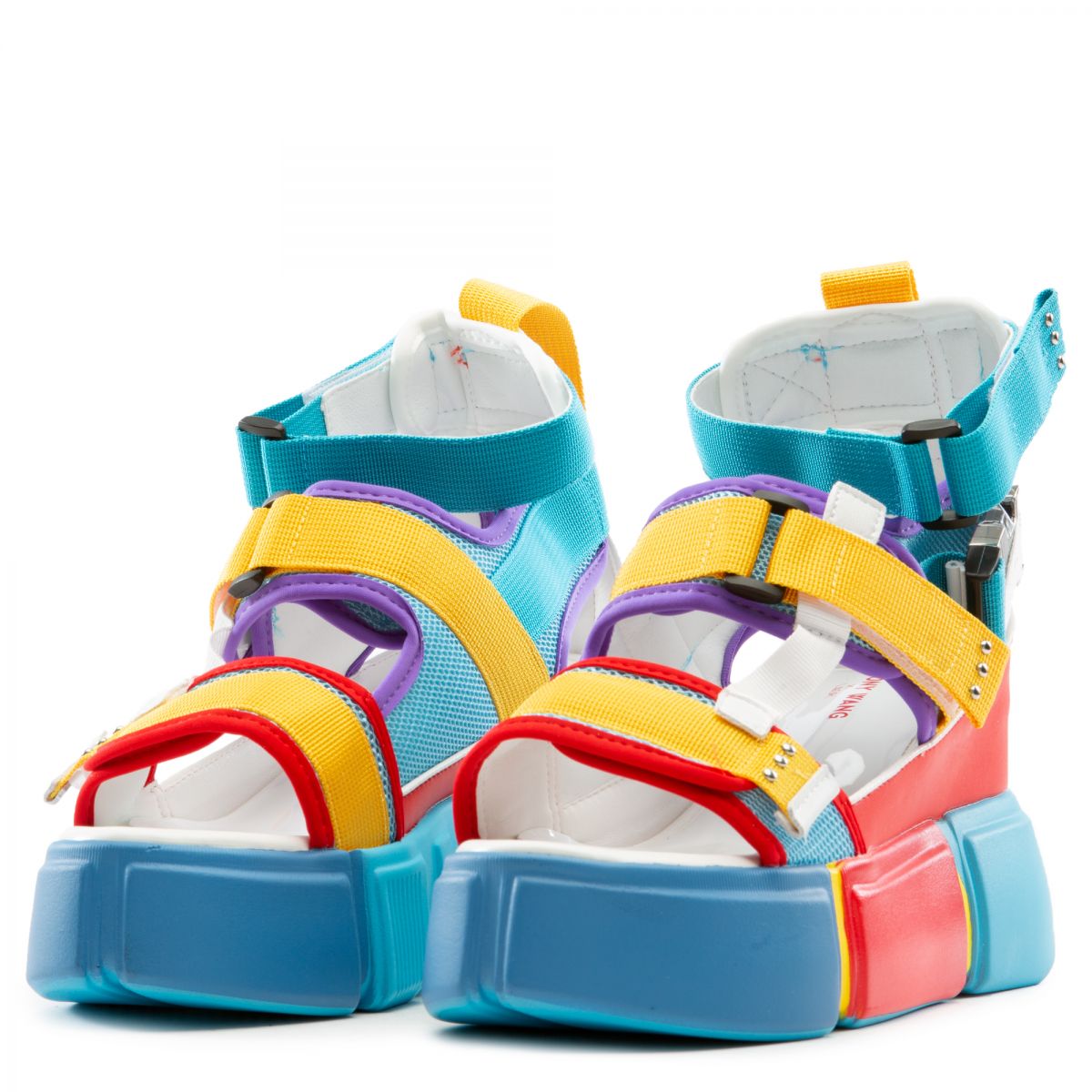 ANTHONY WANG Cranberry-02 Platform Sandals CRANBERRY-02-MLT - Karmaloop