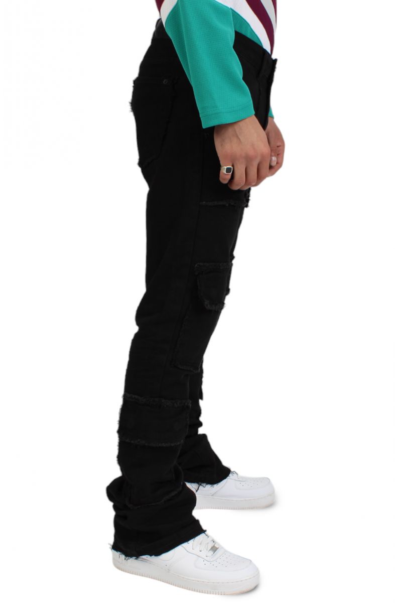 CAVIT DENIM Cargo Jean CV0102BLK - Karmaloop