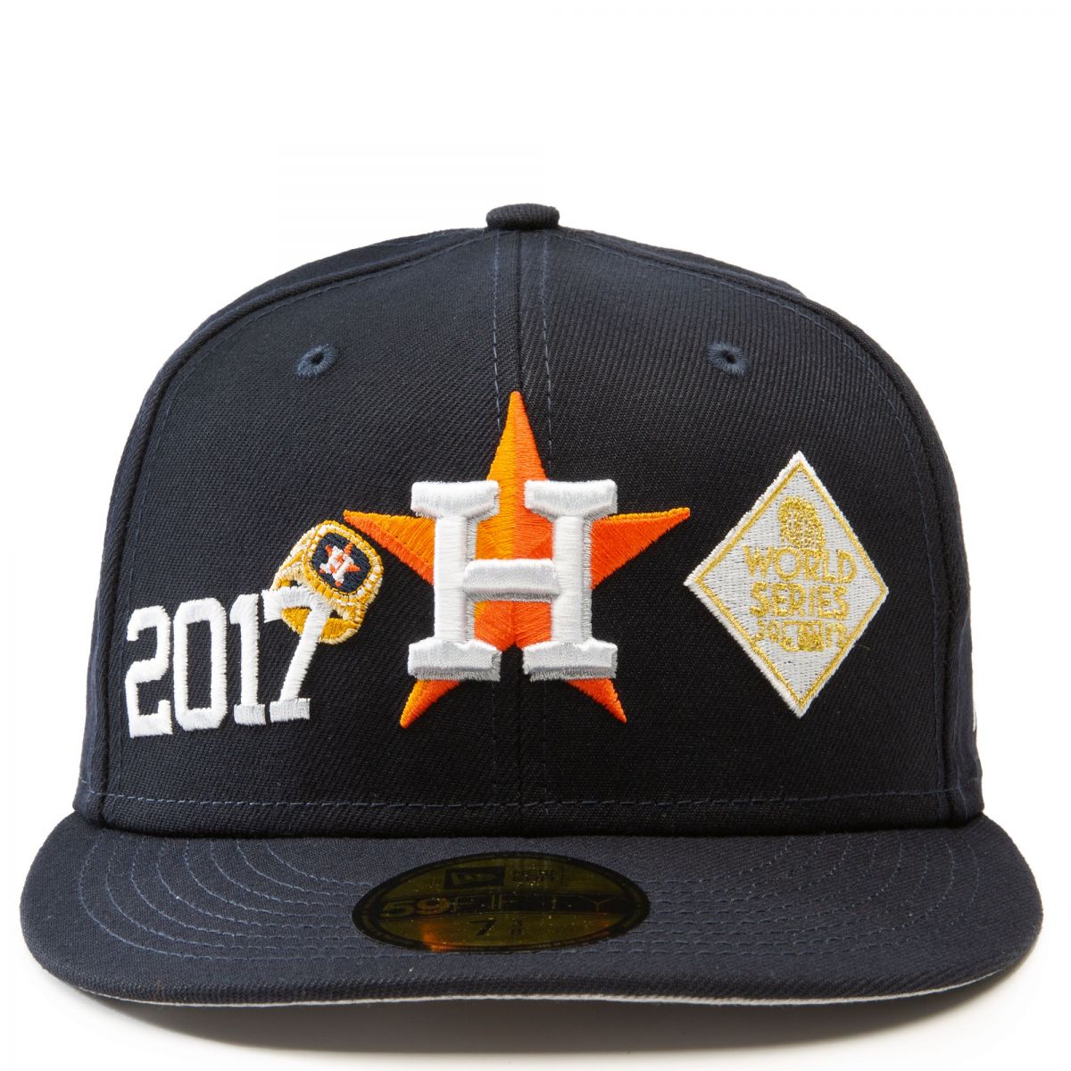 NEW ERA CAPS Houston Astros 2017 World Series Champions 59FIFTY Fitted ...