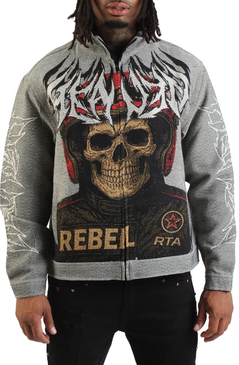 REBEL MINDS Rebel Rider Jacket 152-550SH - Karmaloop