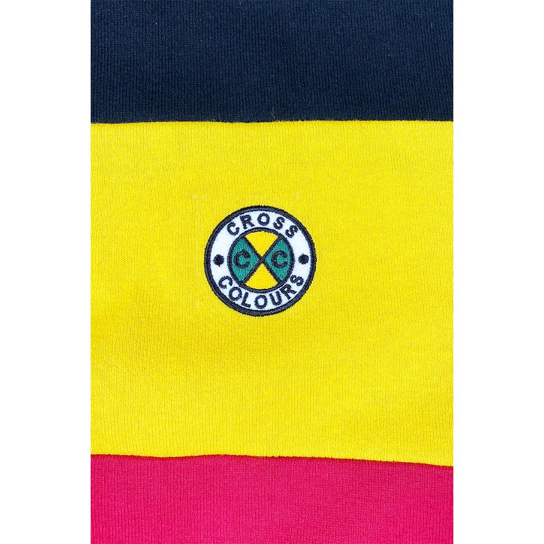 CROSS COLOURS Retro Stripe L/S Rugby - Multi C17510STP-MUL-MULTI-1 ...