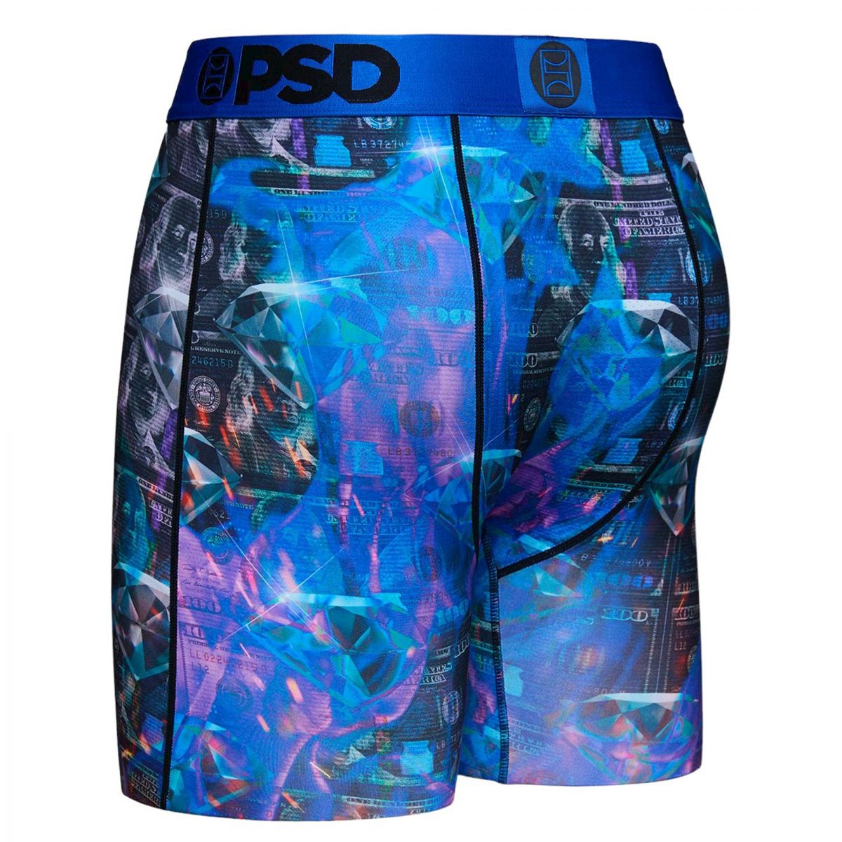 PSD UNDERWEAR Thermal Money Diamonds Boxer Briefs 422180065 - Karmaloop