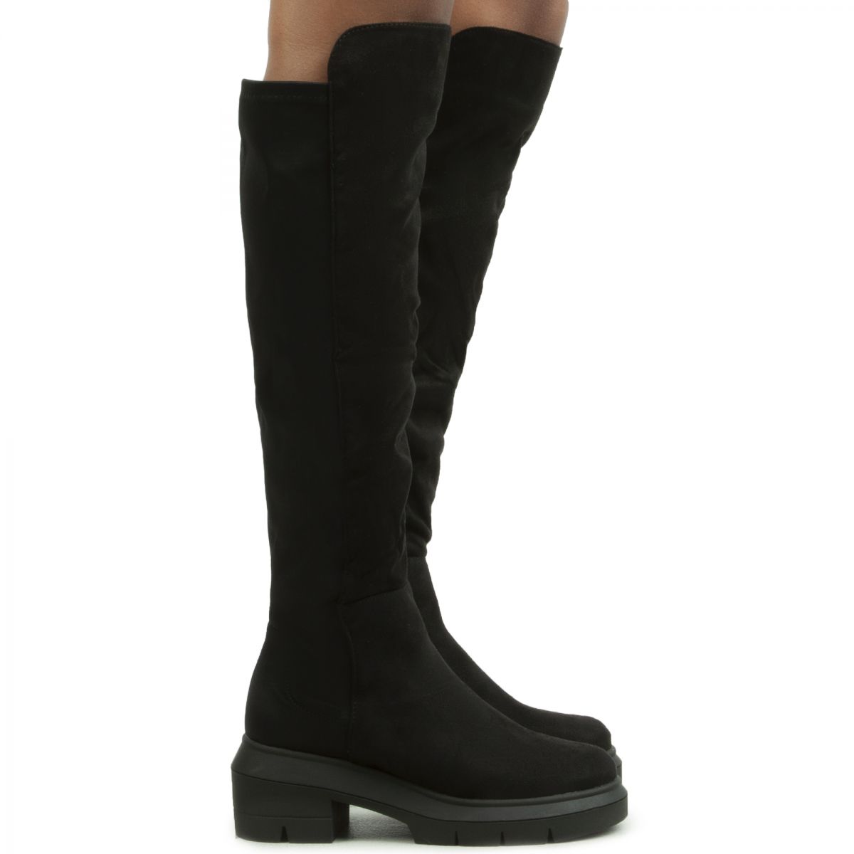 SOLE LA VIE Midnight-12 Combat Boots MIDNIGHT-12-BLK - Karmaloop