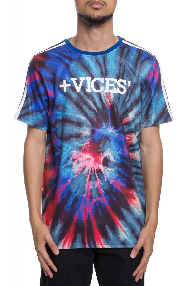 HUDSON The Tie Dye Tee in Blue H1052054-BLU - Karmaloop