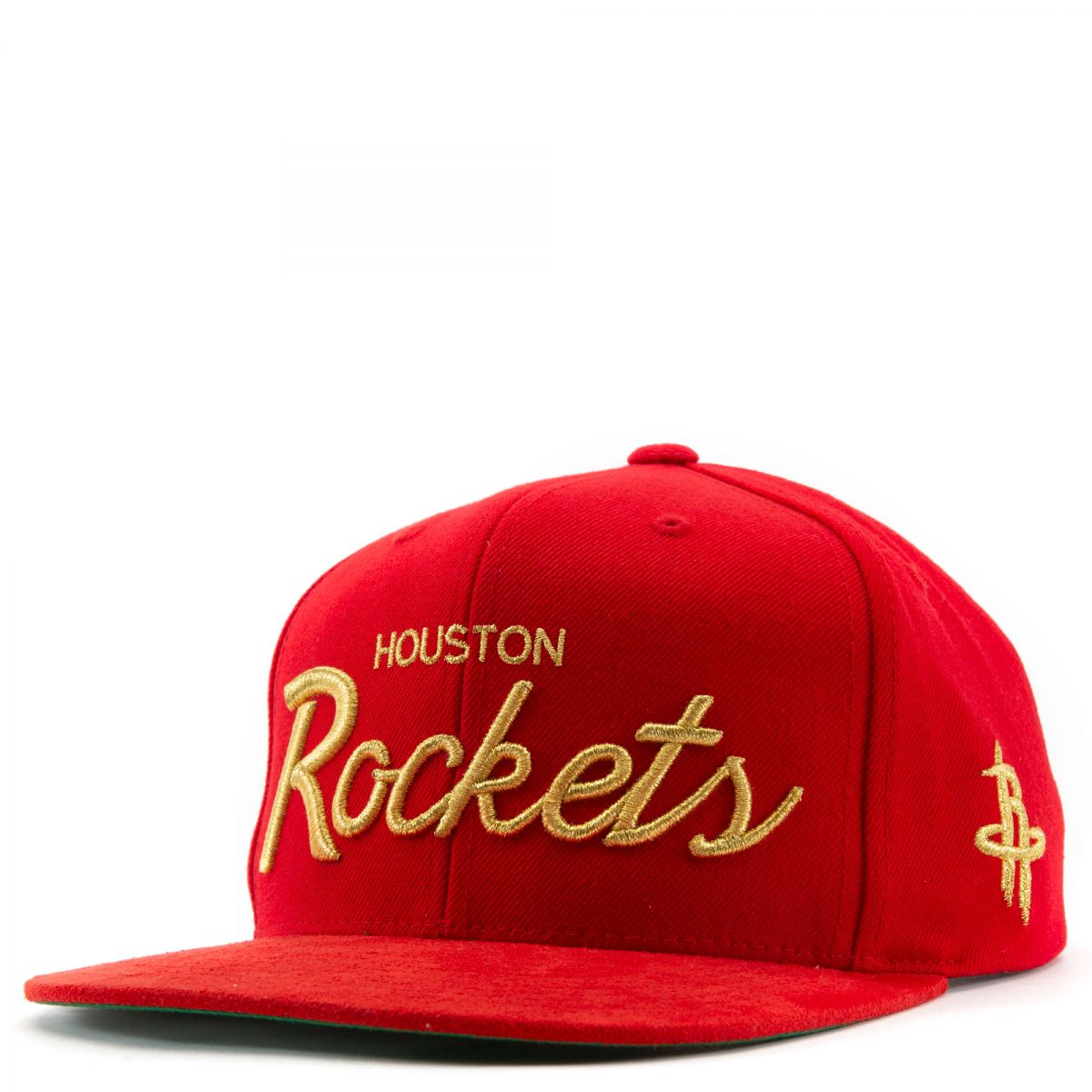 MITCHELL & NESS Houston Rockets Gold Script Snapback 6HSSMM19298 ...