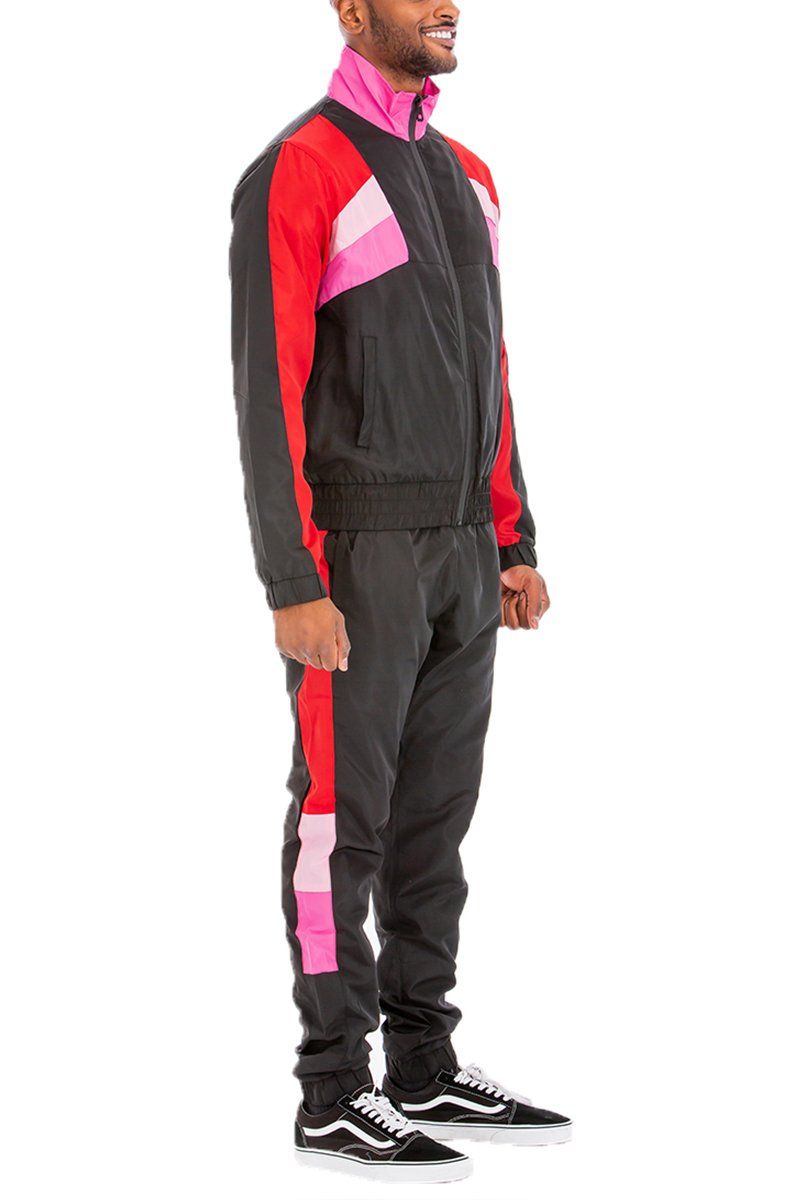 WEIV WINSLOW WINDBREAKER TRACK SET SET-FJ709-TP509-RD - Karmaloop