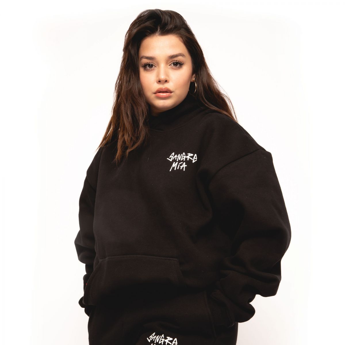 SANGRE MIA OG Logo Hoodie SGM-OGHOOD-BLK - Karmaloop