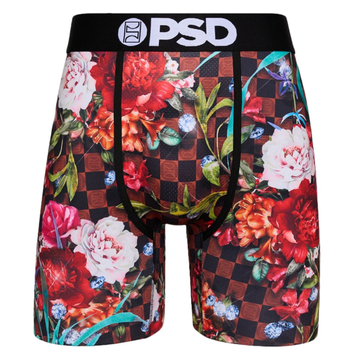 PSD UNDERWEAR Wild Checker Boxer Briefs 124180025 - Karmaloop