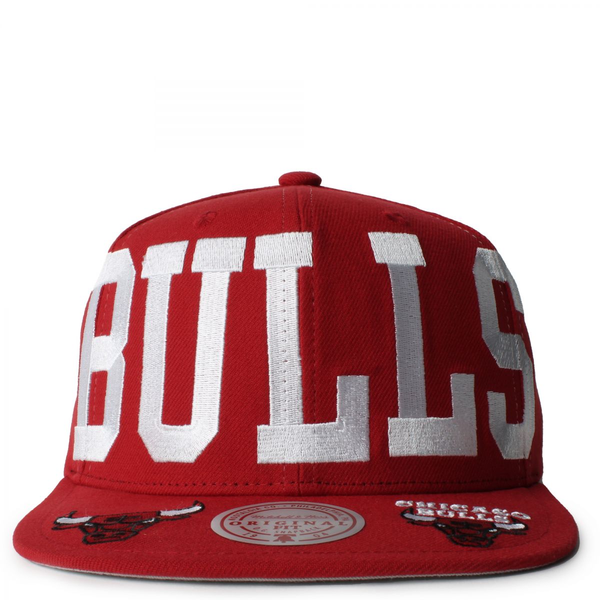 MITCHELL & NESS Chicago Bulls Snapback HHSS7318-CBUYYPPPRED1 - Karmaloop