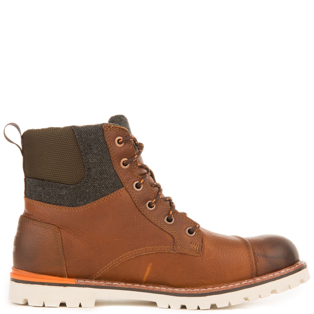 TOMS Toms for Men: Ashland Brown Waterproof Boots 10009124 - Karmaloop