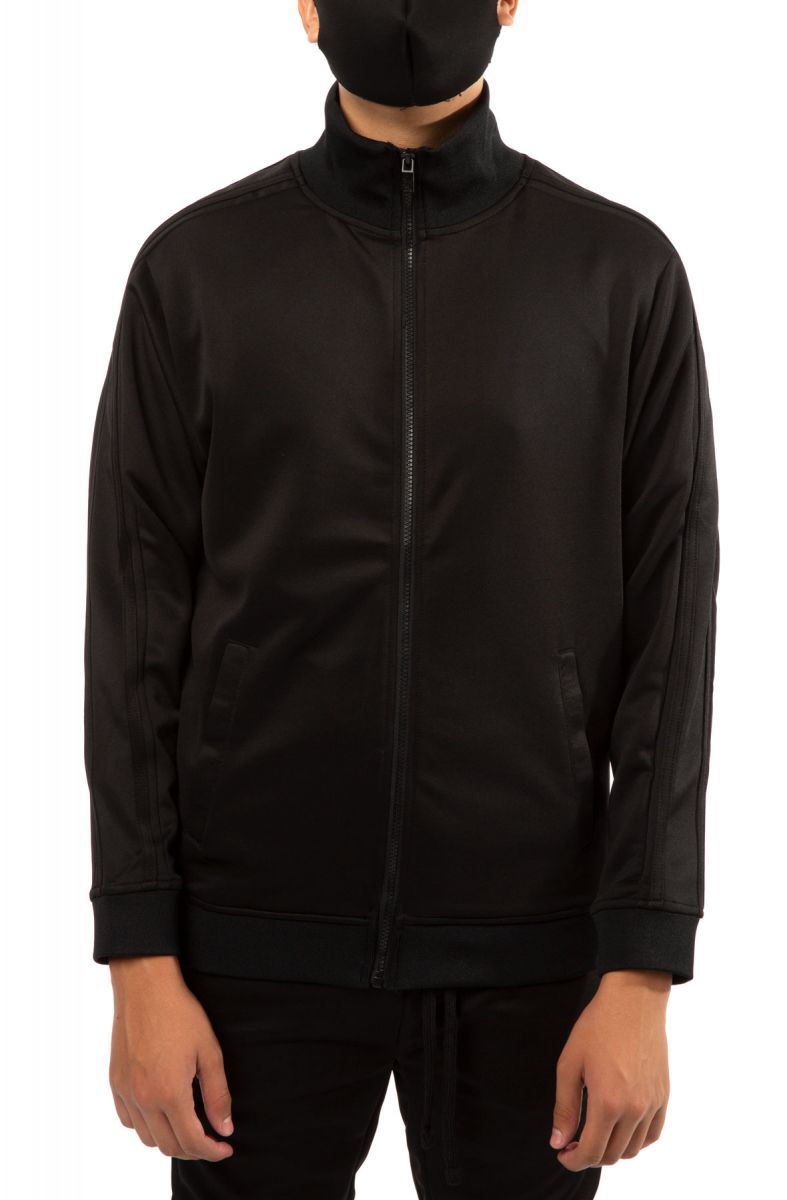 FBRK Shane Striped Jacket 9A2-501BLK - Karmaloop