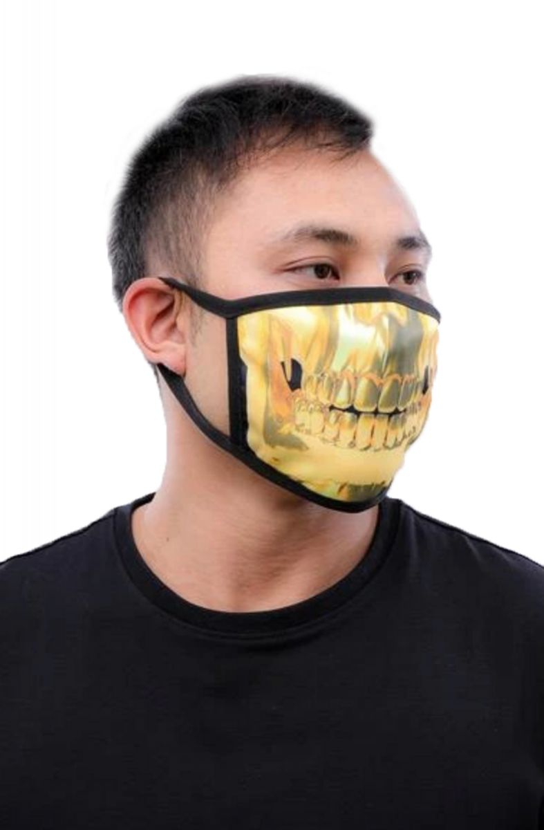 HUDSON Gold Teeth Face Mask E7133266SS - Karmaloop