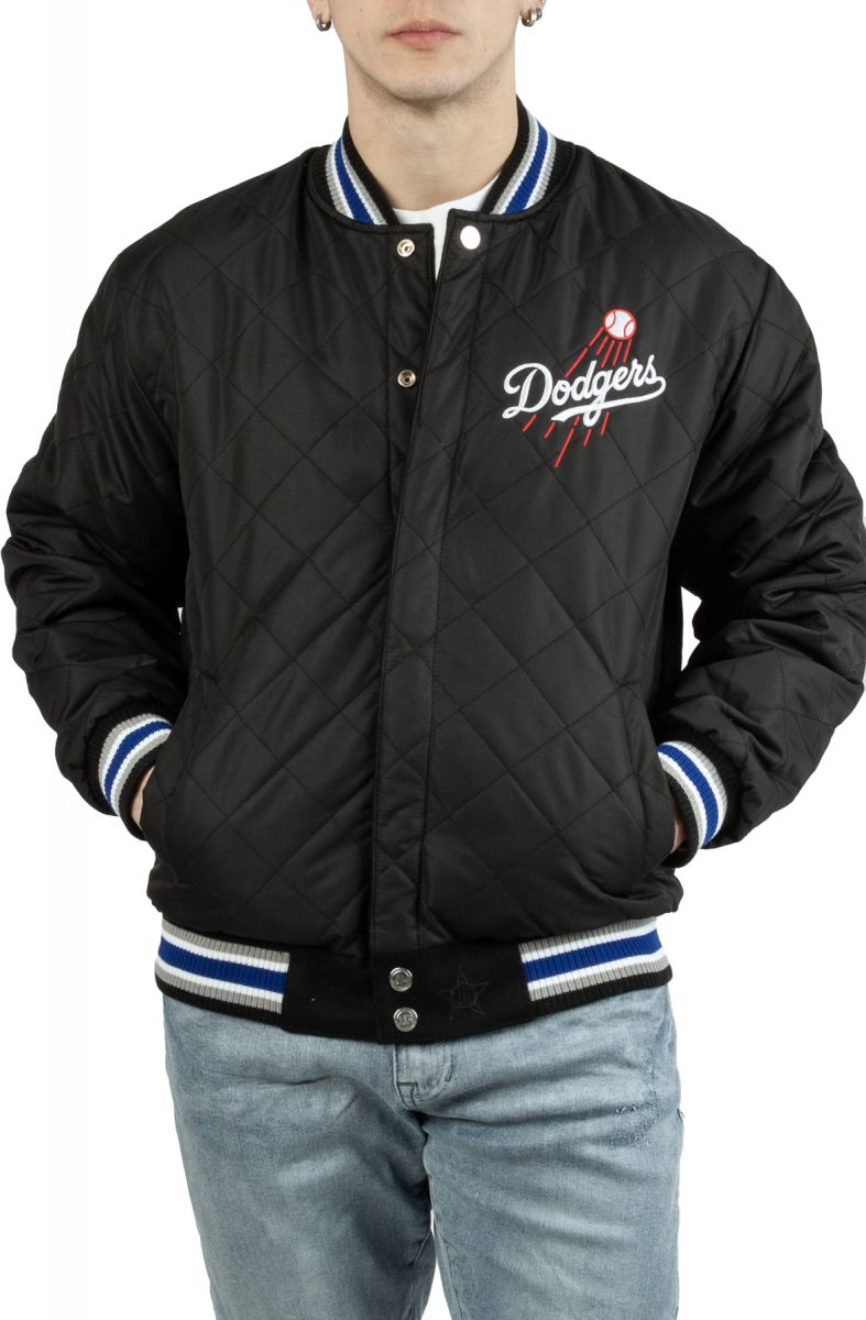JH DESIGN LA Dodgers Champions Jacket DOD103COM3 BLK - Karmaloop
