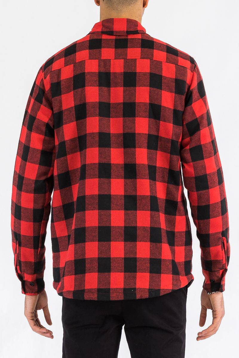 WEIV Quilted Flannel 3.1 FL301-REDBLACK - Karmaloop