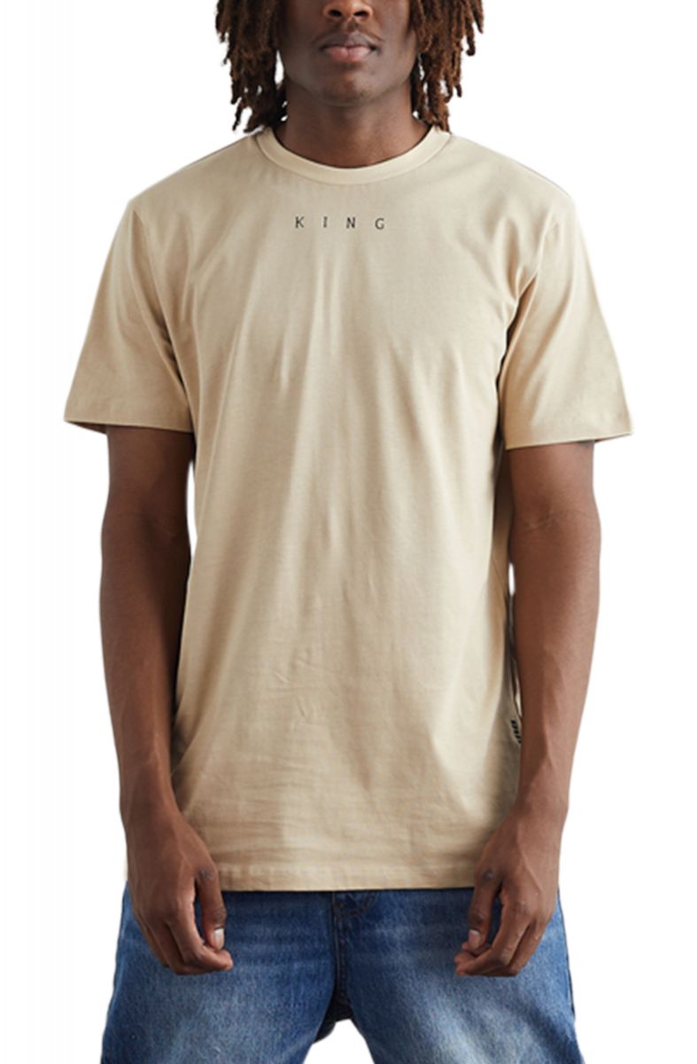 KING APPAREL Hoxton T-Shirt - Cream AW22-HTC - Karmaloop